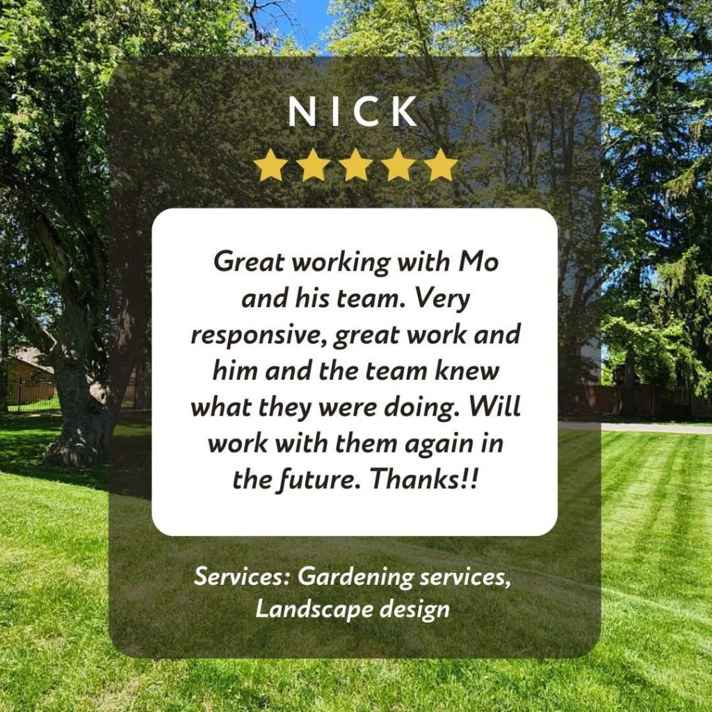 Customer Experience | Oakly Landscaping