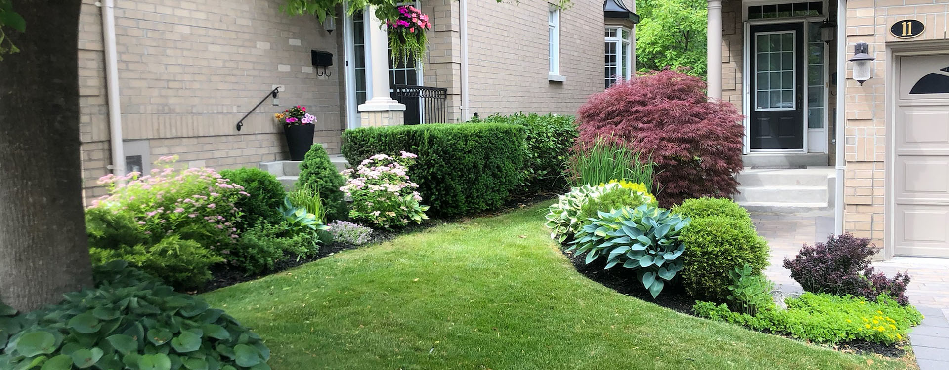 Residential landscape services